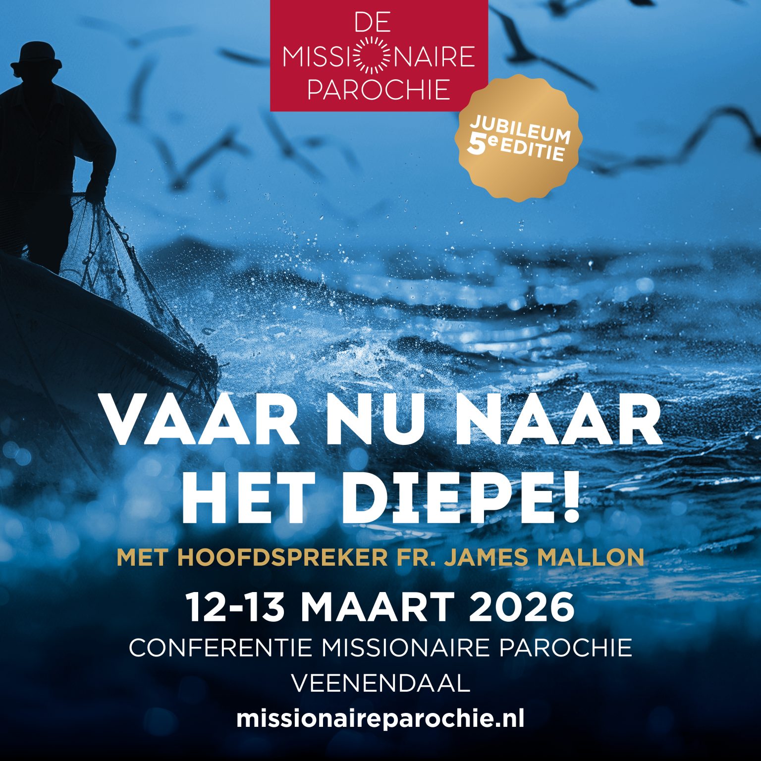 Vaar nu naar het diepe! Thema Conferentie Missionaire Parochie 2026 ...